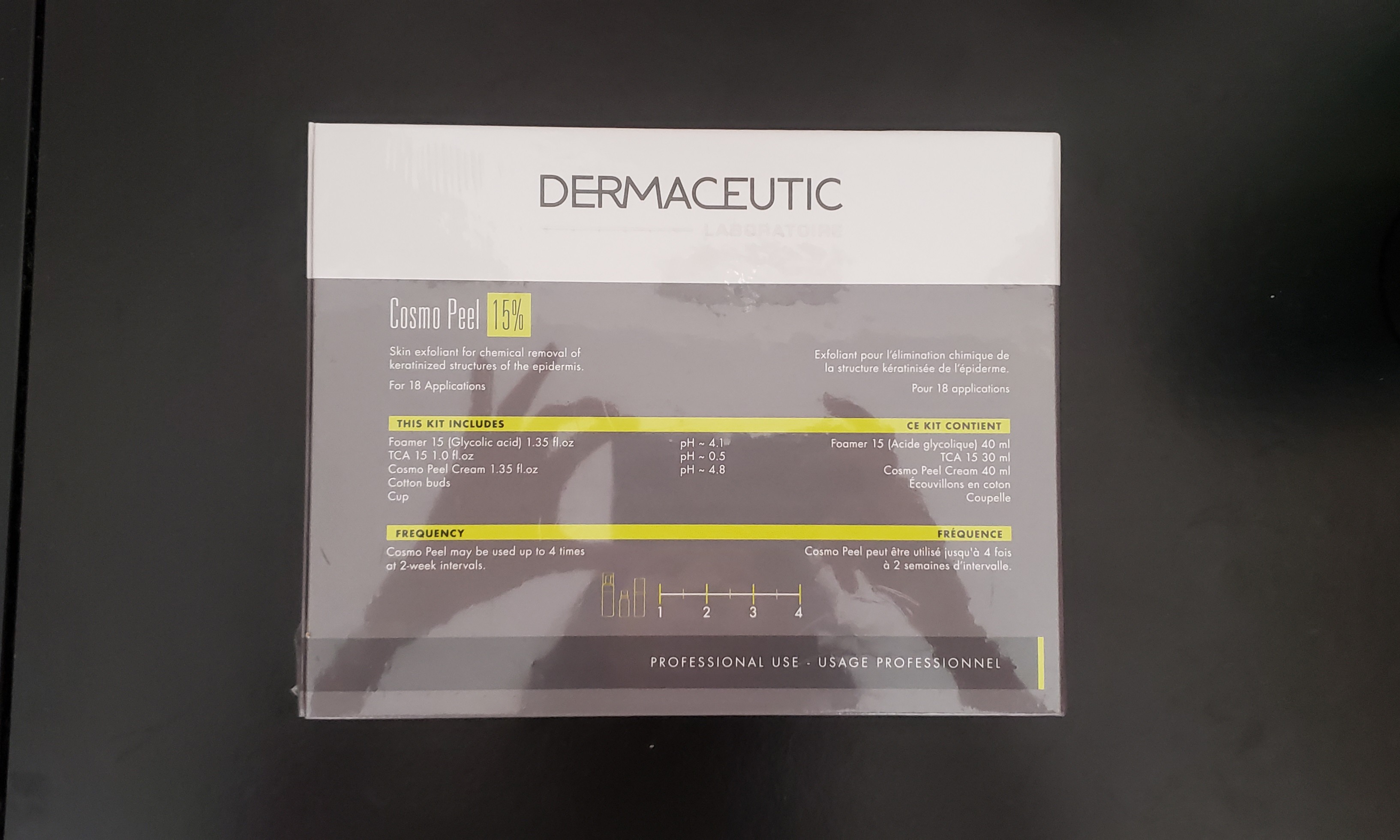 Dermaceutic Cosmo Peel Kit15 , 美容＆個人護理, 健康及美容 - 皮膚護理, 面部 - 面部護理 - Carousell