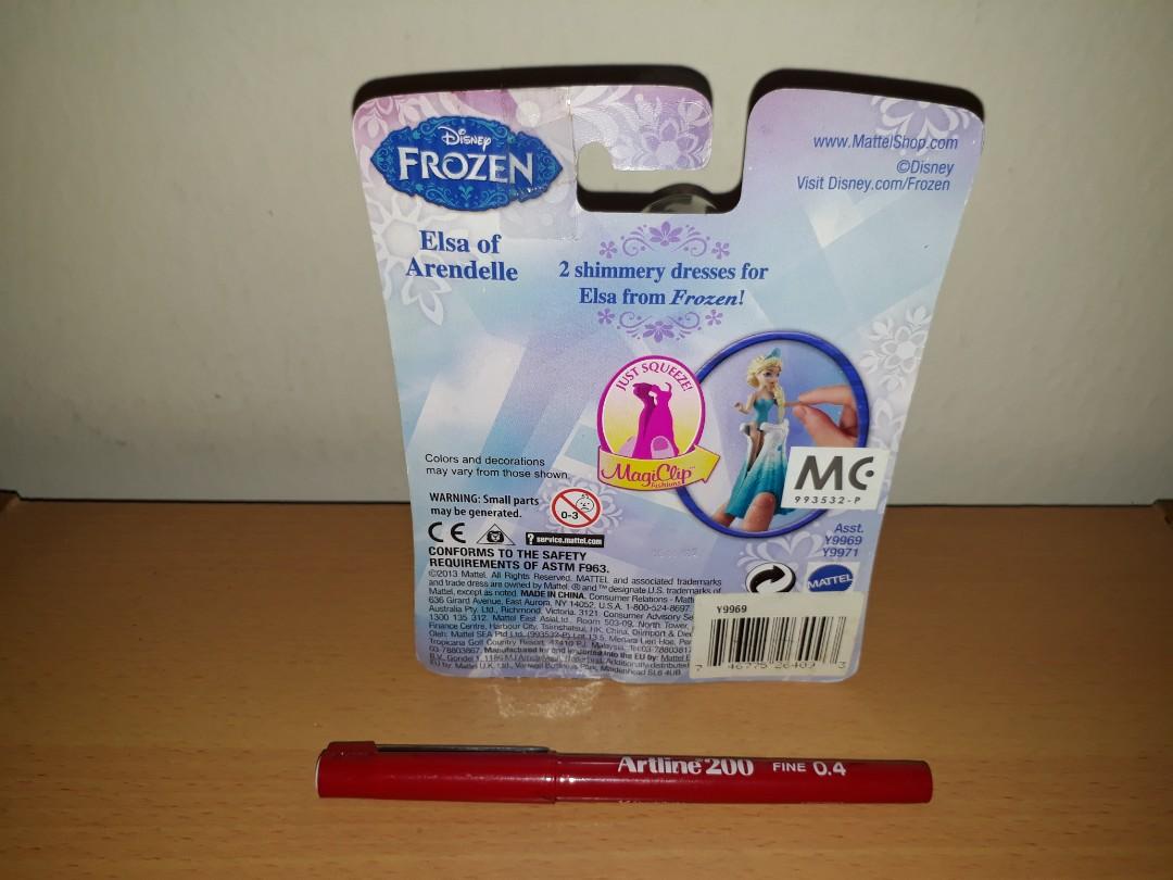 Disney Frozen - Elsa of Arendelle (Magiclip), Hobbies & Toys ...