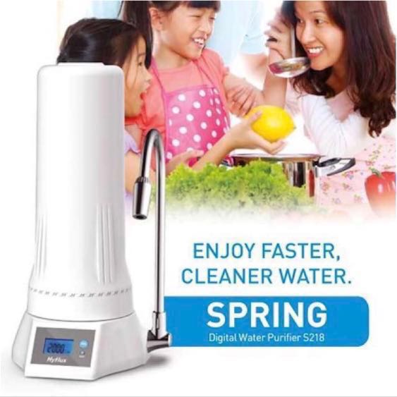 Free! Brand New Hyflux SPRING Digital Water Purifier S218, TV & Home ...