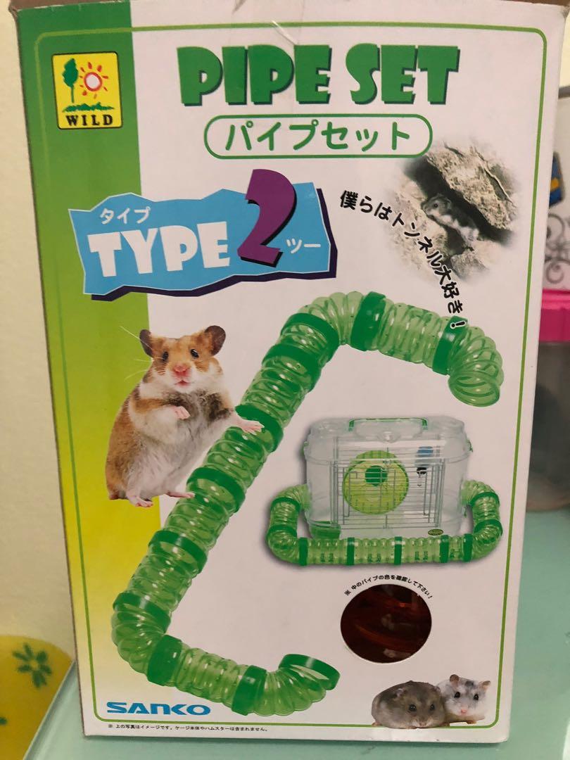 Hamster tunnel pipe set, Pet Supplies, Homes & Other Pet Accessories on ...