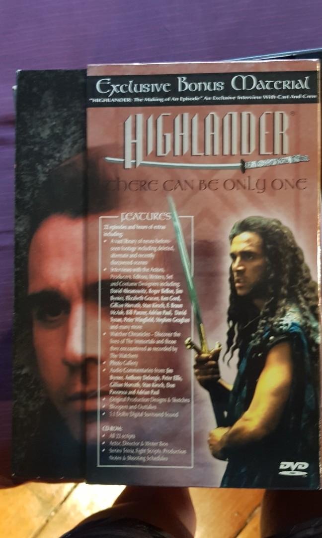 Highlander complete DVD series, Hobbies & Toys, Music & Media, Music ...