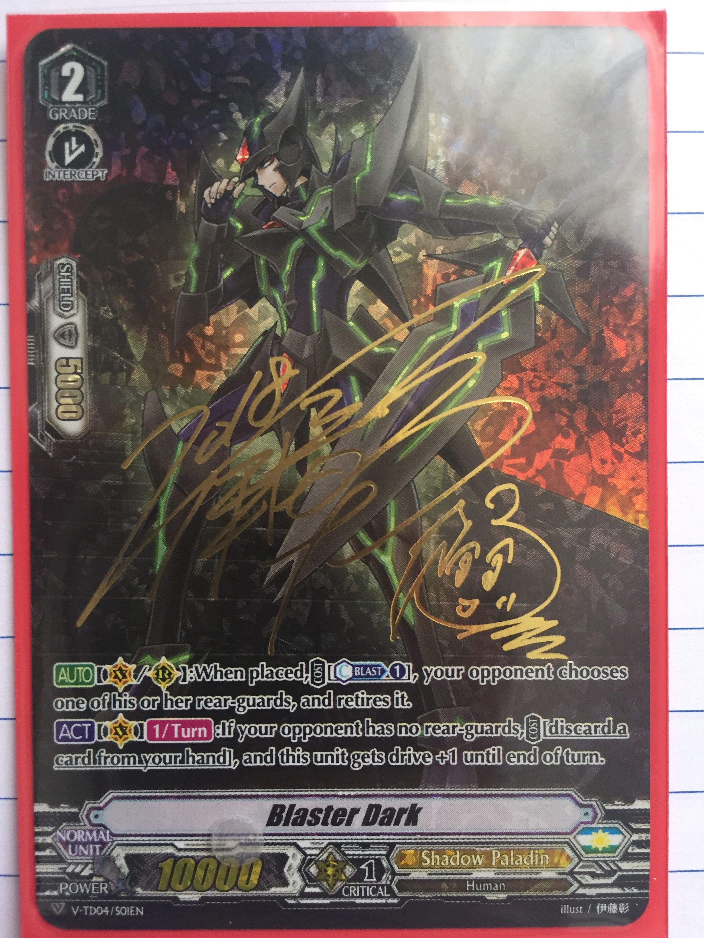 Hotstamp signed blaster dark, Hobbies & Toys, Toys & Games on Carousell