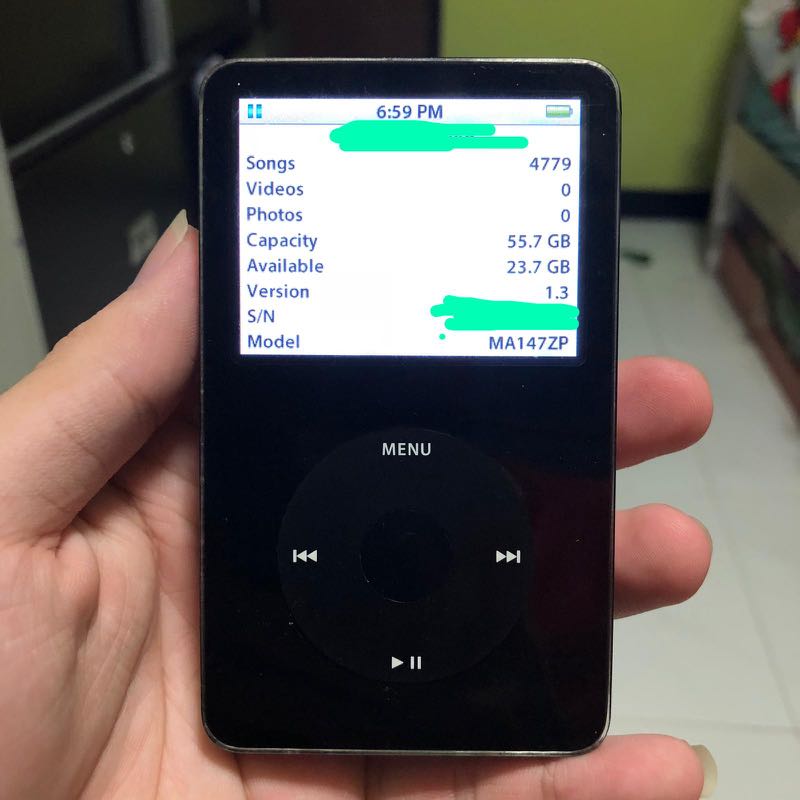Ipod Classic / Video 60GB 5 Gen Black, Audio, Portable Audio ...