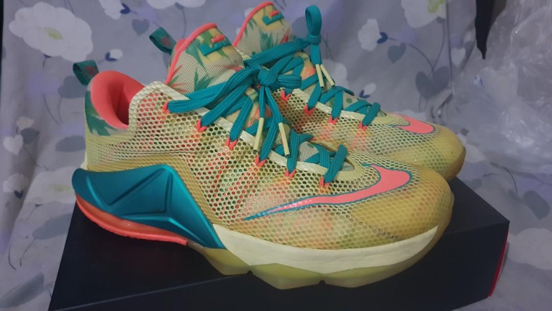 LeBron 12 Low PRM Palmer, Men's Fashion, Footwear, Sneakers on Carousell