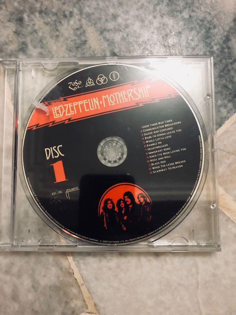 Led Zeppelin mothership disc 1, Hobbies & Toys, Music & Media, CDs ...