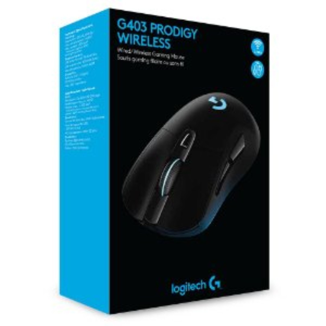 Logitech G403 Wireless PRODIGY Gaming Mouse, Computers & Tech, Parts ...