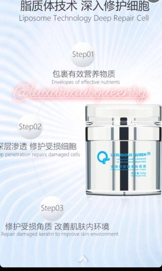 Luxurious Queen Pimple Cream, Beauty & Personal Care, Face, Face Care ...