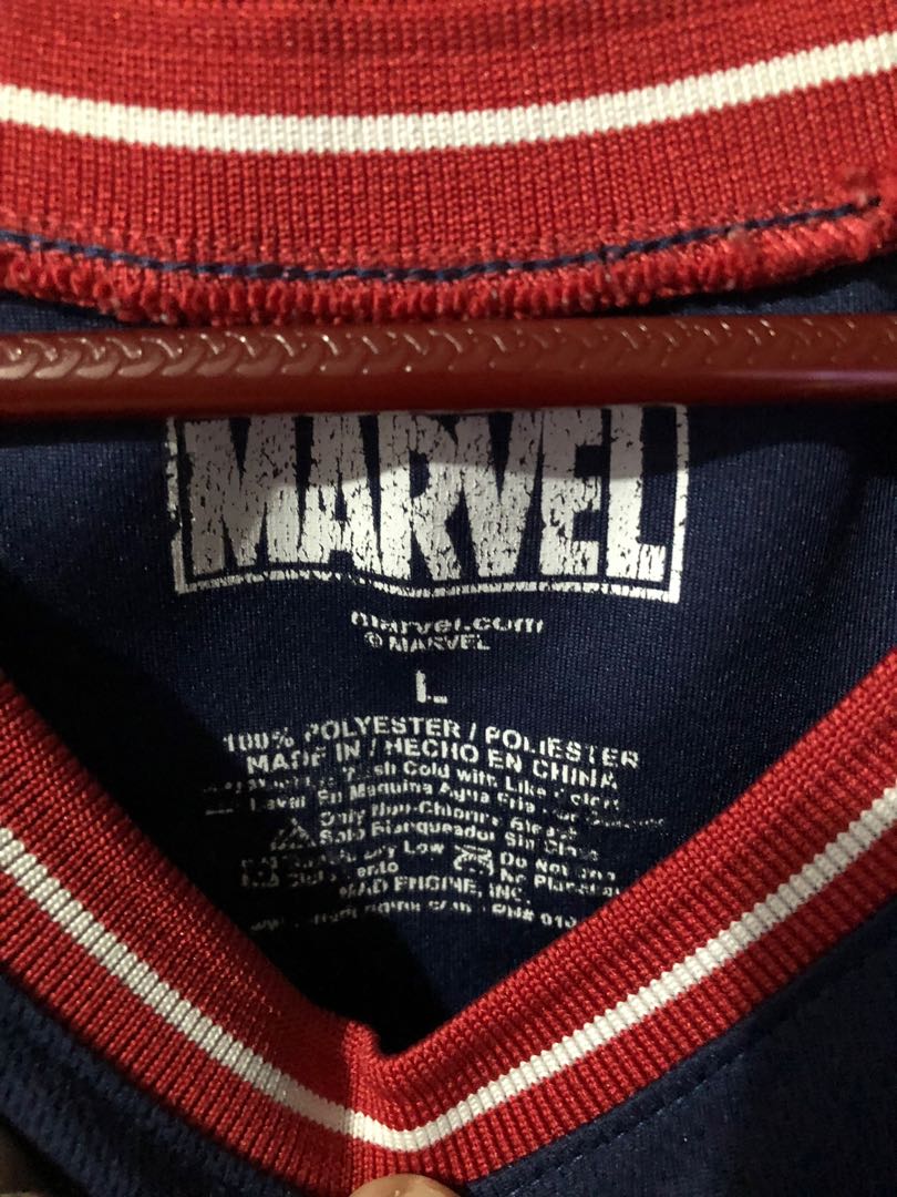 Marvel Captain America Jersey/Sando, Men's Fashion, Tops & Sets, Swim ...