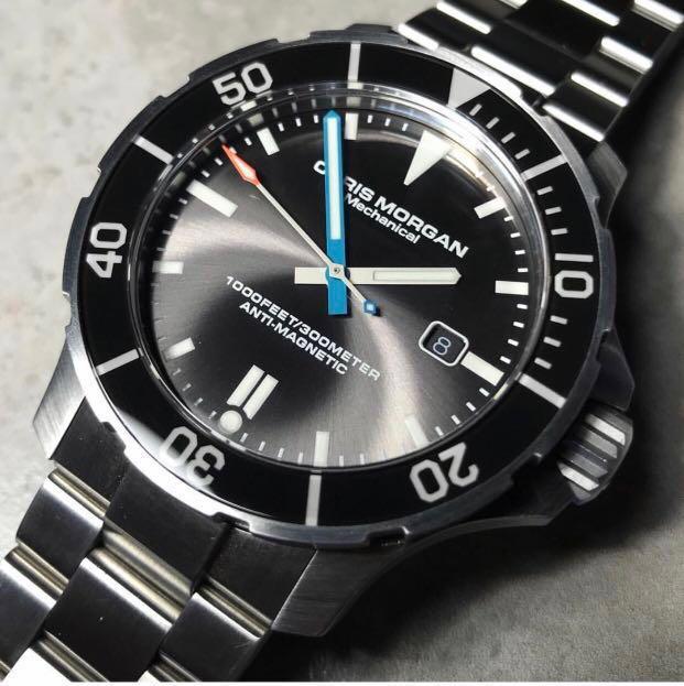 Obris Morgan Infinity 300m Swiss ETA 2824-2 Elabore Automatic Diver ...