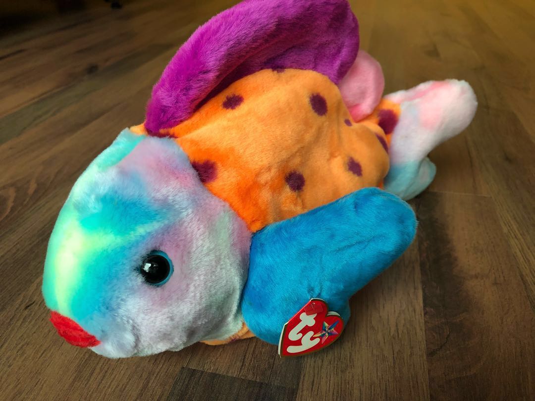 TY Beanie Buddy Fish, Hobbies & Toys, Collectibles & Memorabilia ...