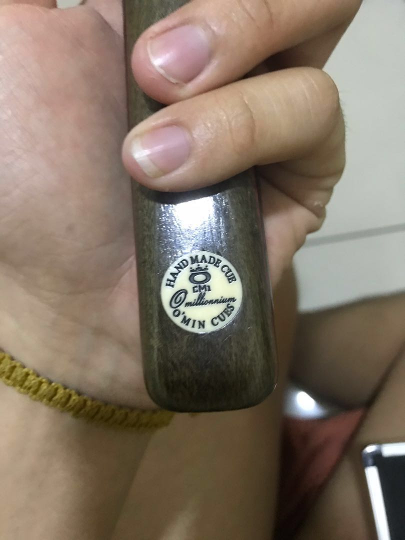 Omin thailand Handmade cue, Sports Equipment, Sports & Games, Billiards ...