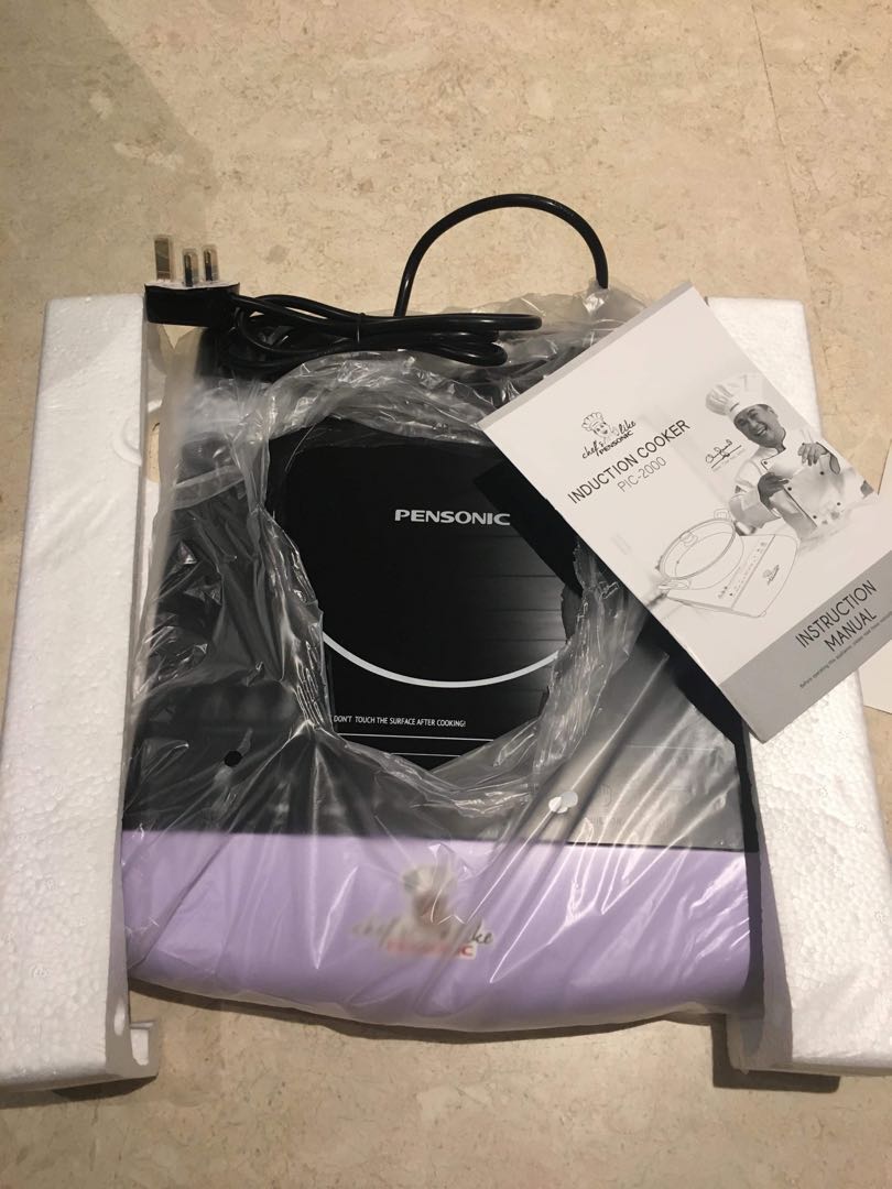 Pensonic induction cooker, TV & Home Appliances, Kitchen Appliances ...