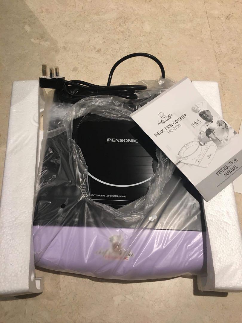 Pensonic induction cooker, TV & Home Appliances, Kitchen Appliances ...