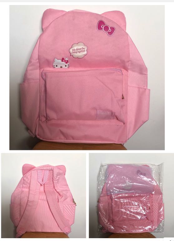 Pink Hello Kitty Backpack, Babies & Kids, Going Out, Diaper Bags ...