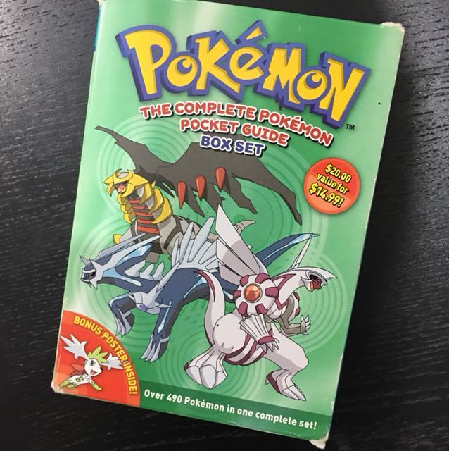 Pokémon complete pocket Guide Box set, Hobbies & Toys, Books ...