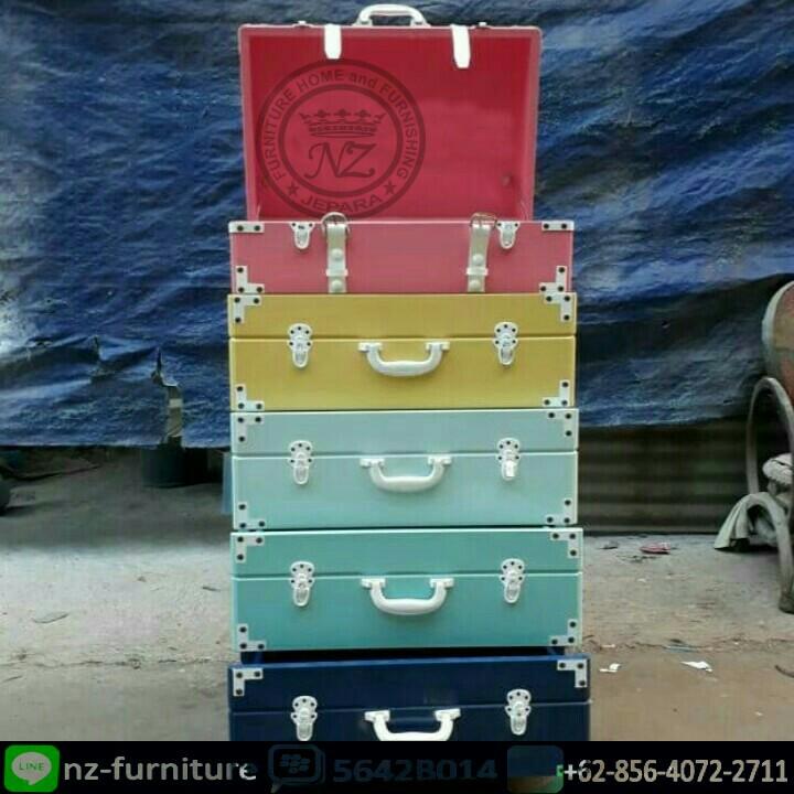 Rak laci shabby model koper, Perabotan Rumah di Carousell