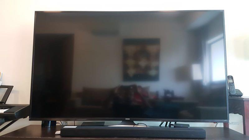 Samsung LED 65 Inch 4K UHD Smart TV with Samsung soundbar & Bluetooth ...