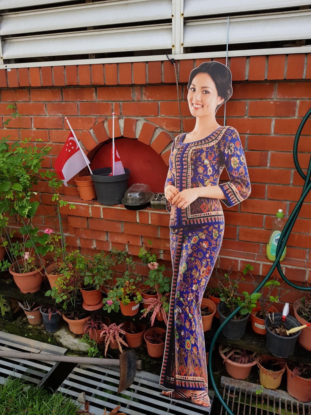 SIA Girl cutout, Everything Else on Carousell
