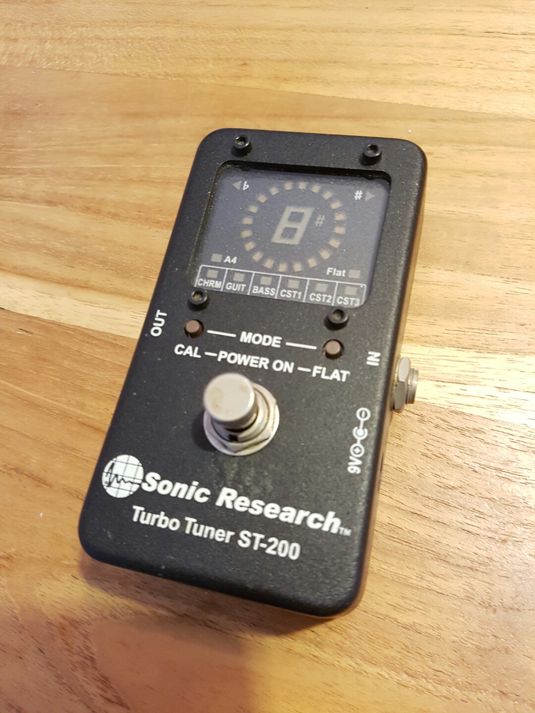 Sonic Research Turbo Tuner ST-200 Pedal, Hobbies & Toys, Music & Media ...