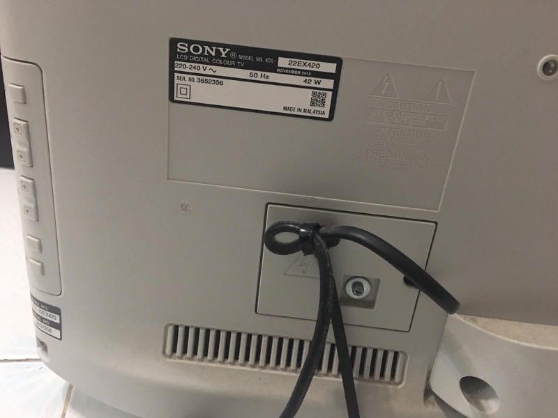 Sony BRAVIA 22” LCD TV KDL-22EX420, 家庭電器, 電視 & 其他娛樂, 電視 - Carousell