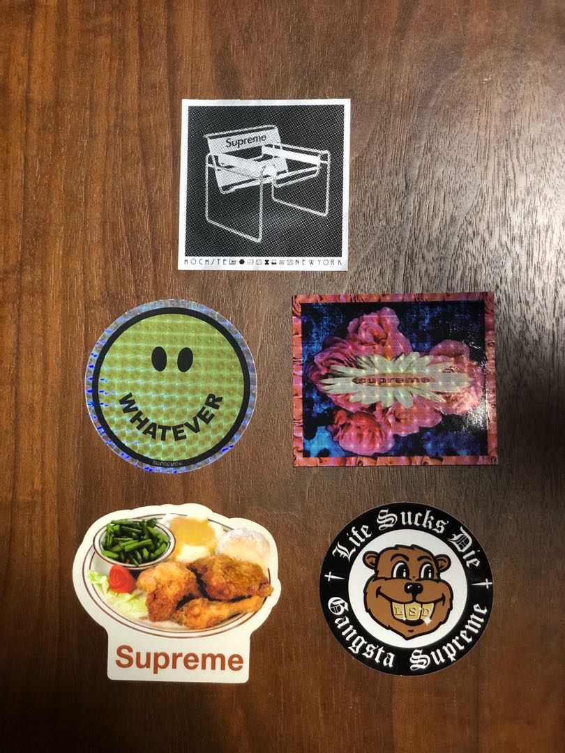 Supreme stickers, Everything Else on Carousell