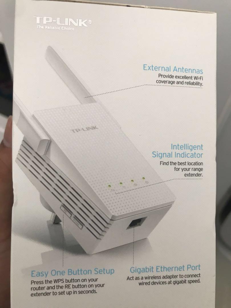 TP-LINK AC 750 Wi-Fi Range Extender, Electronics, Others on Carousell