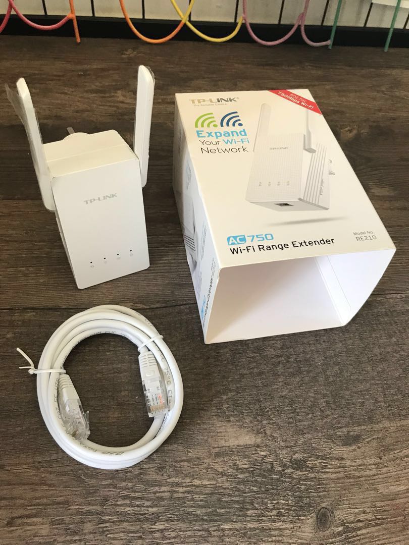 TP-LINK AC 750 Wi-Fi Range Extender, Electronics, Others on Carousell