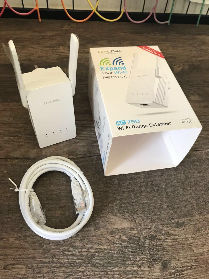 TP-LINK AC 750 Wi-Fi Range Extender, Electronics, Others on Carousell