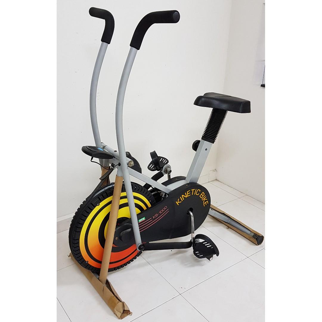 Rarely use stationary bike - OTO Kinetic Exercise Bike(KB-1000), Sports ...