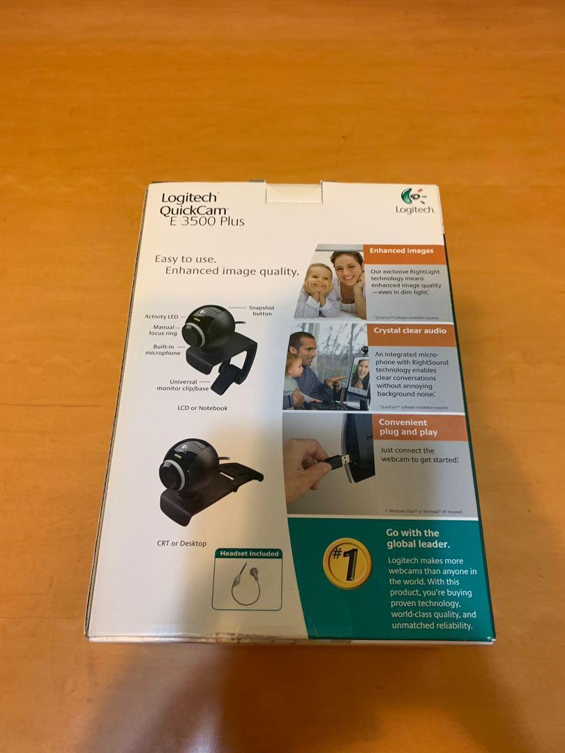 Web camera, webcam, Logitech Quickcam E3500 Plus, Computers & Tech, Parts & Accessories, Webcams ...