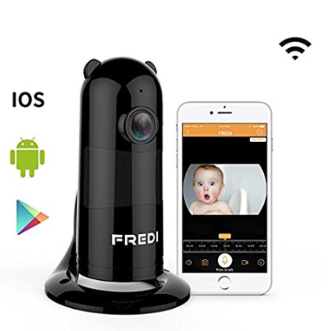 P9 Wifi Camera, FREDI HD 1080P Wireless Baby Monitor Wifi Security Wide ...