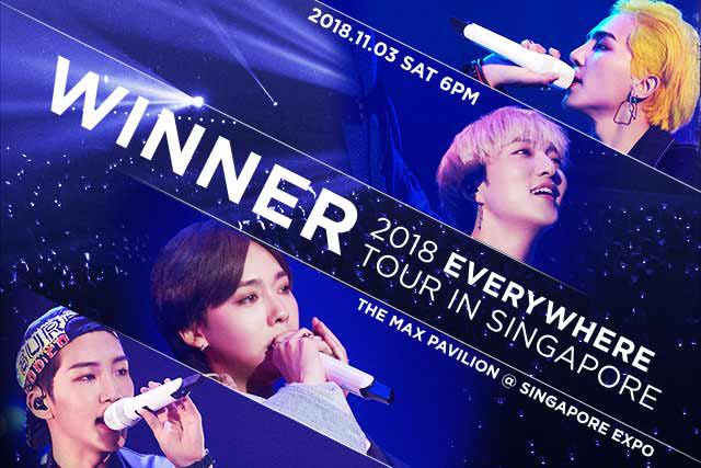 Winner concert 2018 in Singapore, Hobbies & Toys, Memorabilia ...