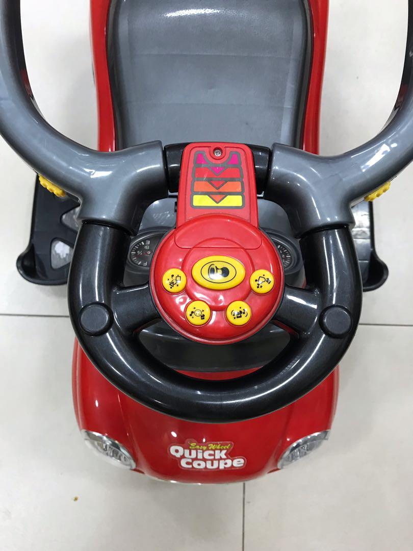 3-in-1 Easy Wheel Quick Coupe Ride On Car, Babies & Kids, Infant ...