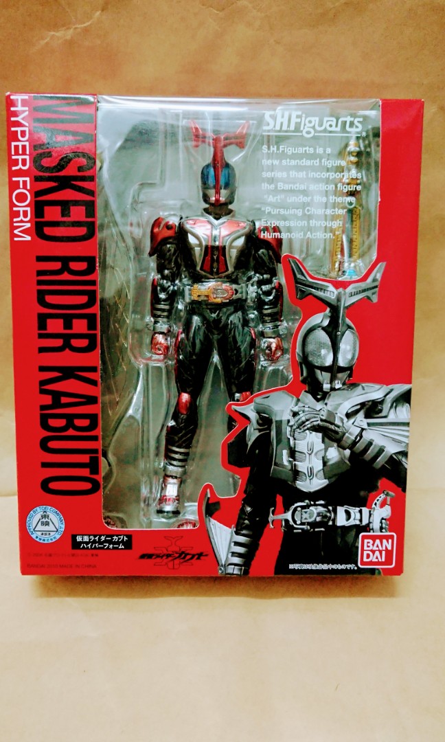 全新 Bandai 行版 SHF 幪面超人甲鬥王 Masked Rider Kabuto Hyper Form, 興趣及遊戲, 玩具 & 遊戲 ...