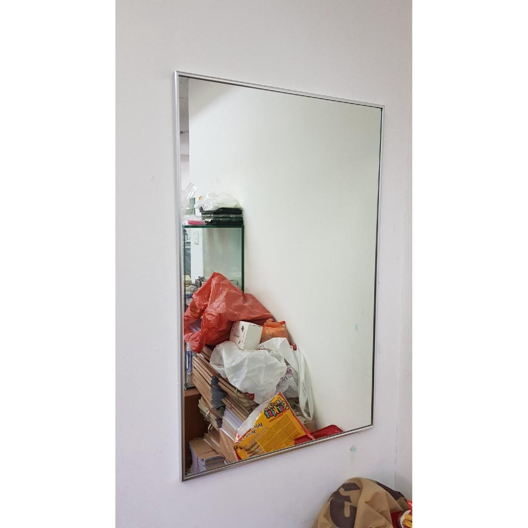 Aluminium Frame Mirror (Customized), Furniture & Home Living, Home ...