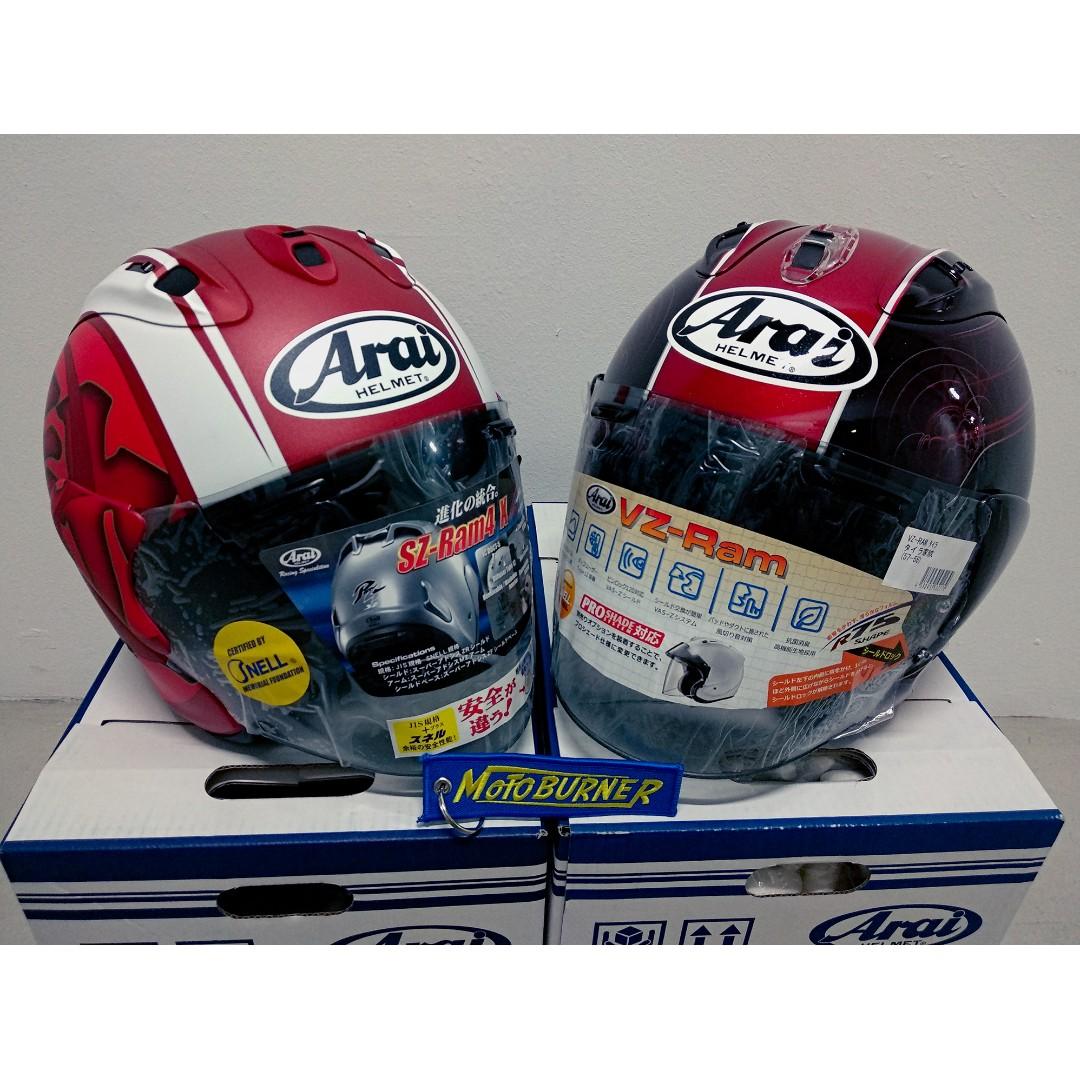 Arai Ram limited edition, Motorcycles, Motorcycle Apparel on Carousell