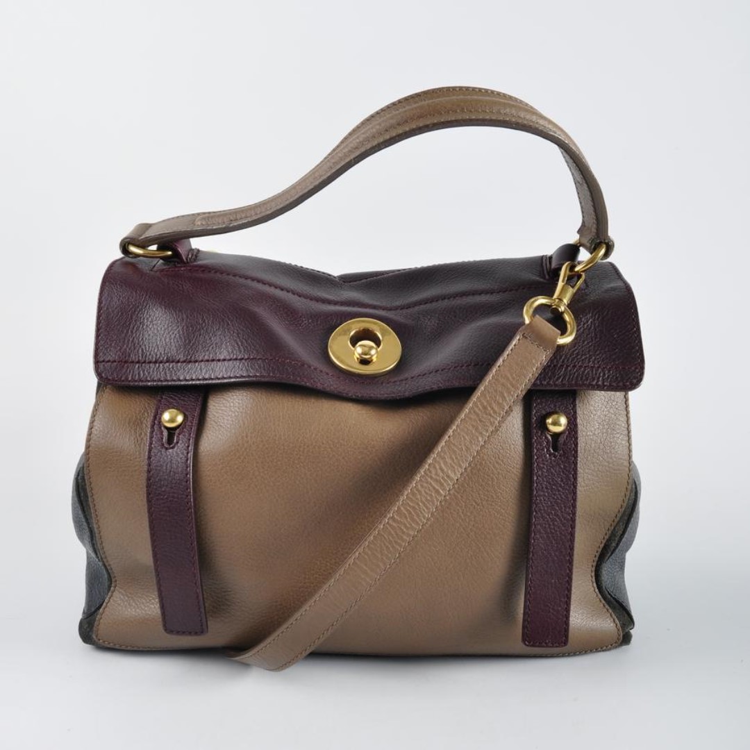 AUTHENTIC YSL Muse Two Leather Tricolor, Luxury, Bags & Wallets on ...