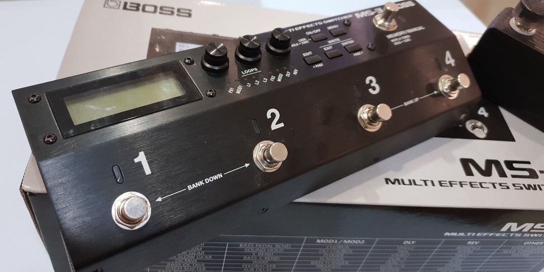 Boss MS-3 with ext tap control, Hobbies & Toys, Music & Media, Musical ...