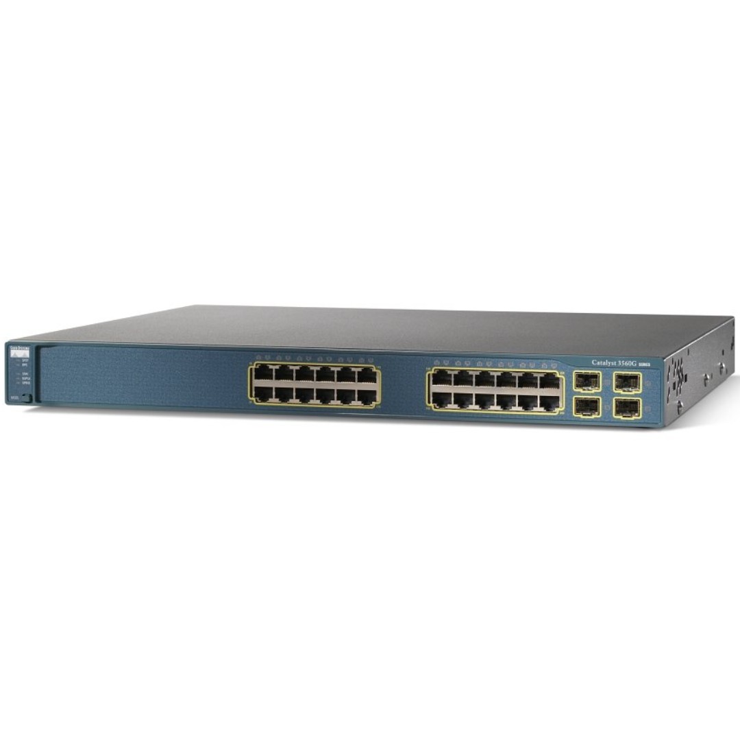 Cisco Catalyst 3560G 24-Port PoE Switch, Computers & Tech, Parts ...