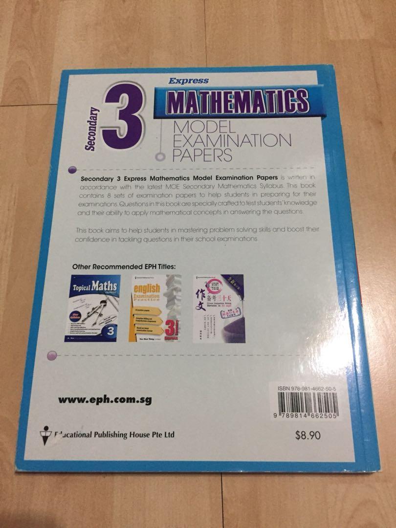Express Mathematics Secondary 3, Hobbies & Toys, Books & Magazines ...
