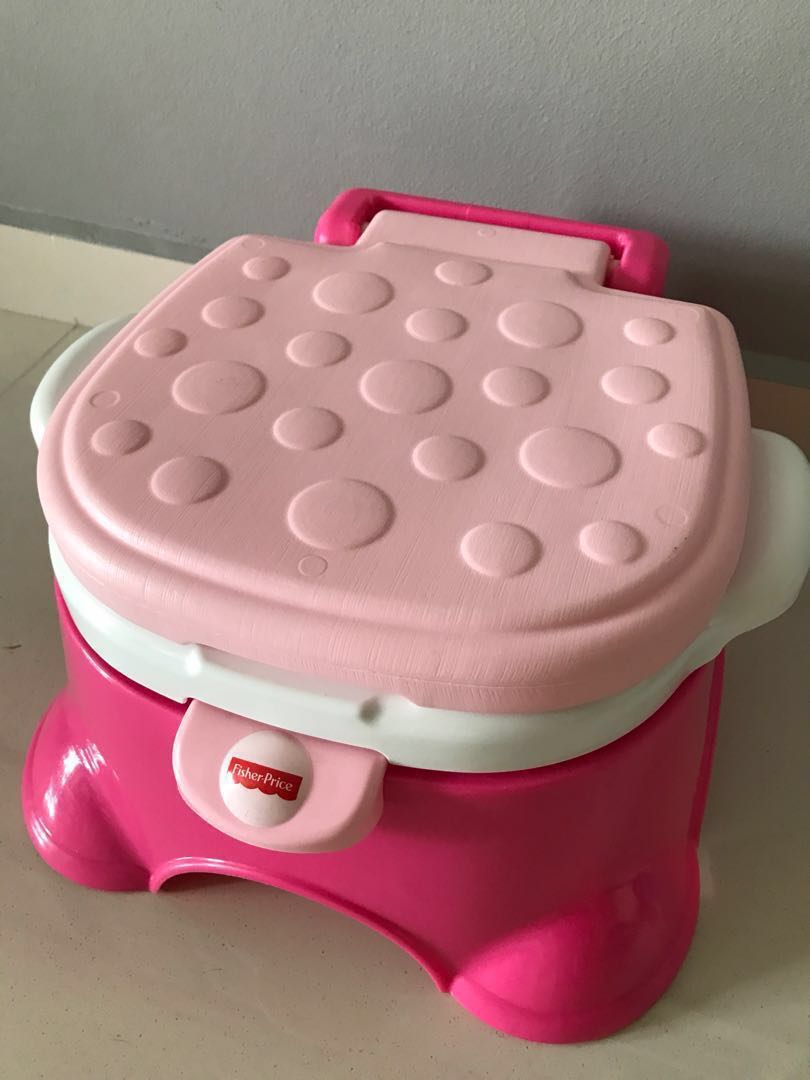 Fisher Price Royal Step Stool Musical Potty, Babies & Kids, Baby ...