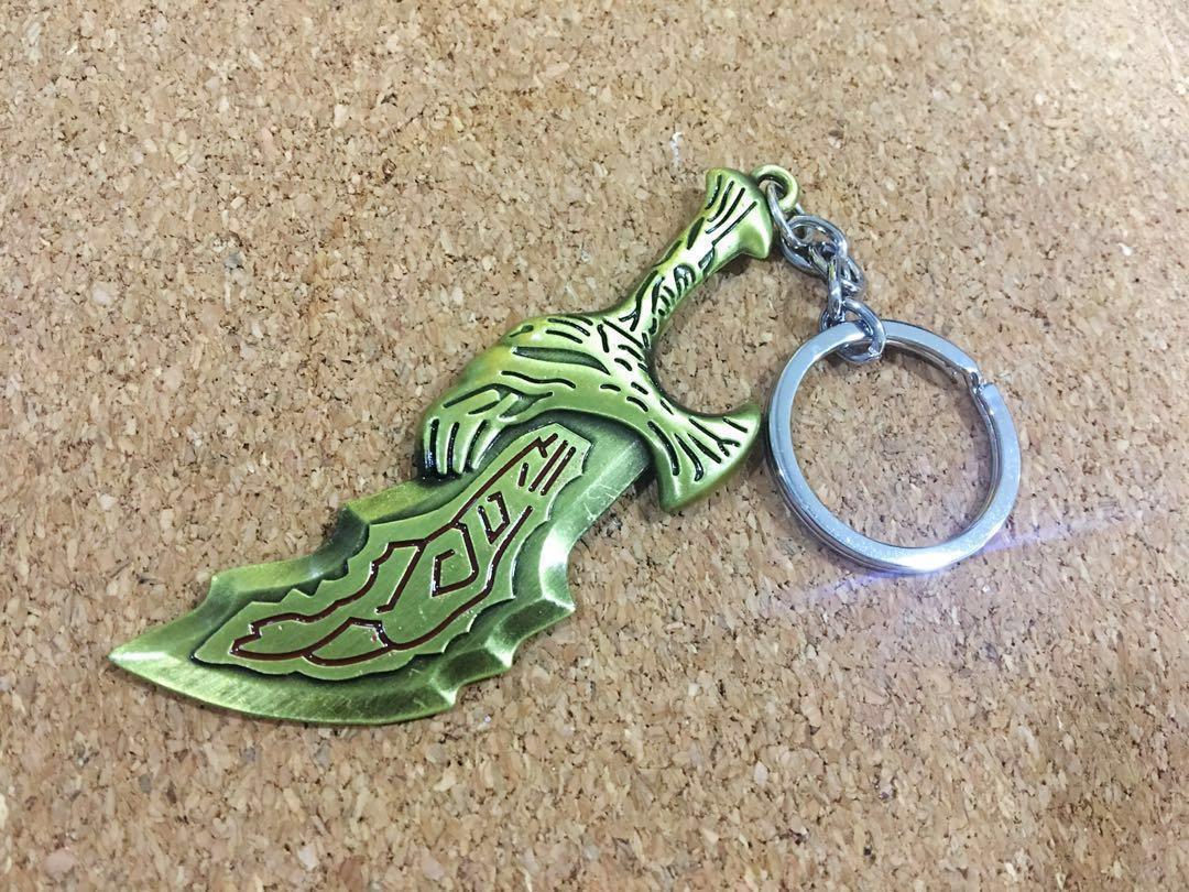 God Of War sword Keychain (original), Hobbies & Toys, Toys & Games on ...