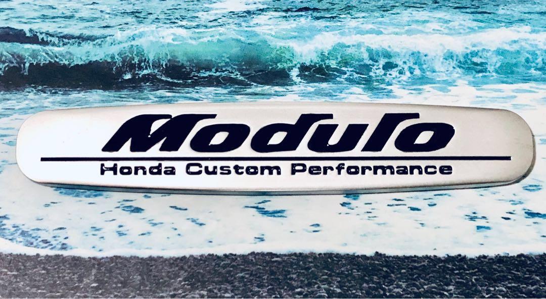 Honda Modulo metallic car sticker emblem, Car Accessories, Accessories ...