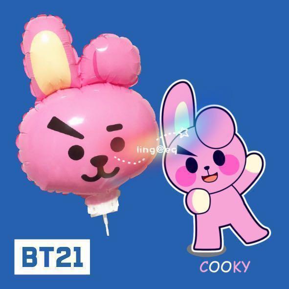BTS BT21 Balloon , Hobbies & Toys, Memorabilia & Collectibles, K-Wave ...