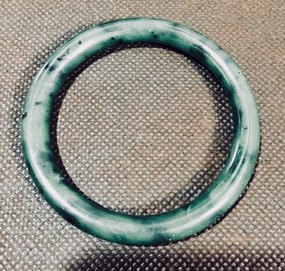 Jade bangles, Women's Fashion, Watches & Accessories, Other Accessories ...