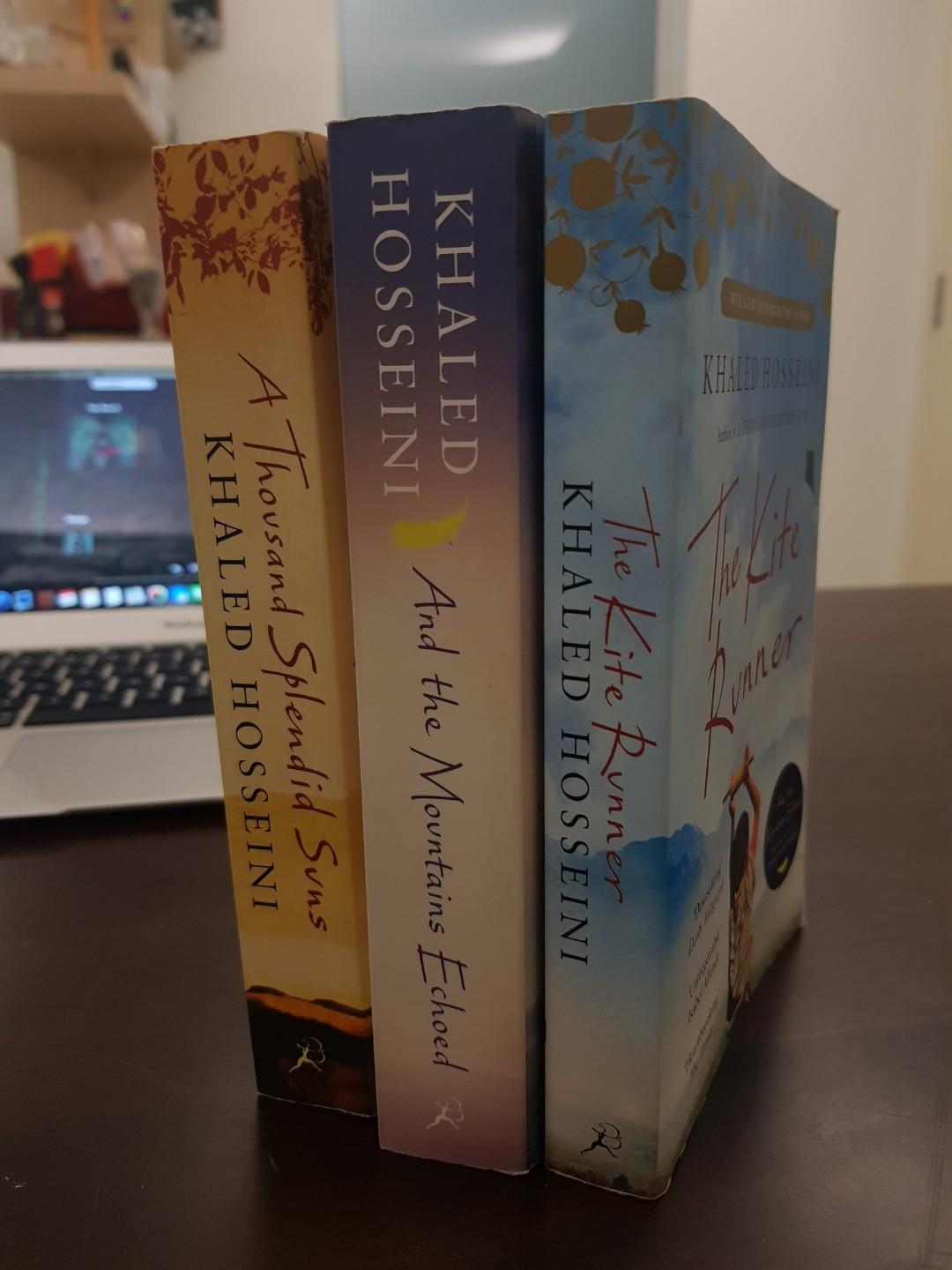 Khaled Hosseini The Kite Runner, And the Mountains Echoed, and A ...