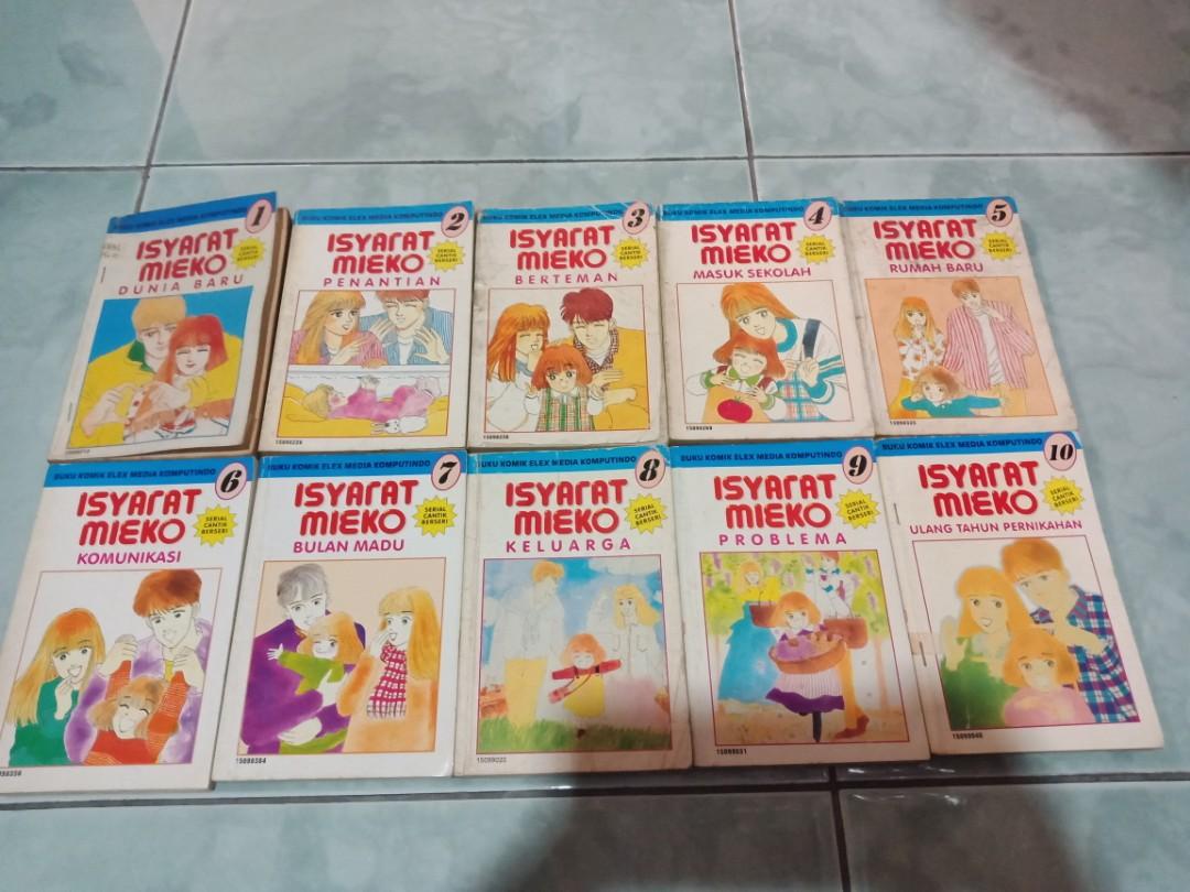 komik Isyarat Mieko, Buku & Alat Tulis, Komik dan Manga di Carousell