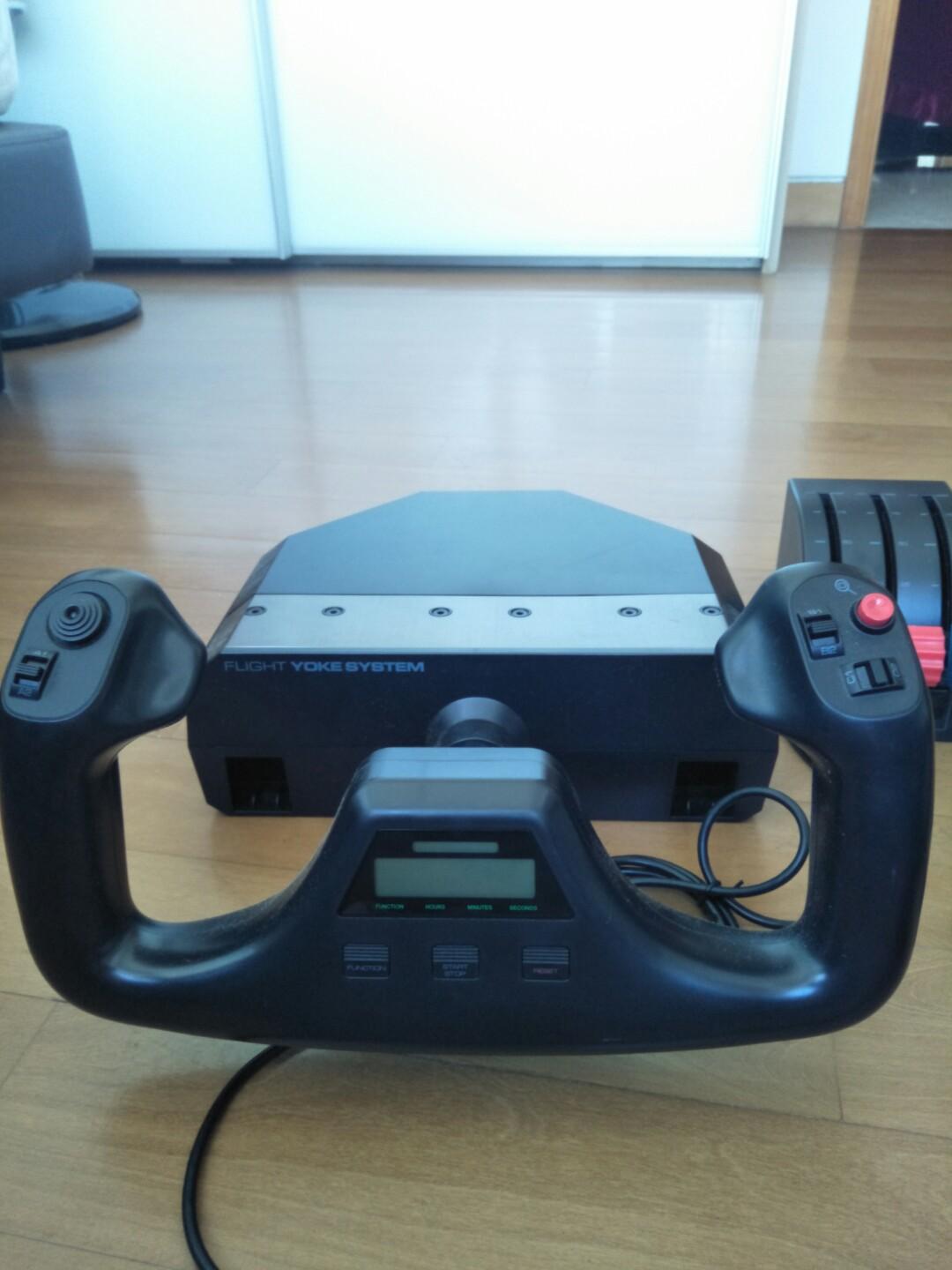 Logitech G Saitek Pro Flight Yoke System, TV & Home Appliances, TV ...