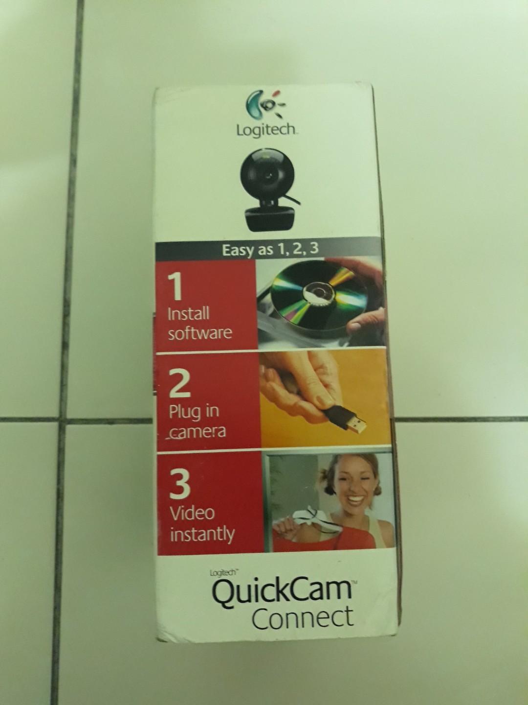 Logitech QuickCam Connect, TV & Home Appliances, TV & Entertainment ...