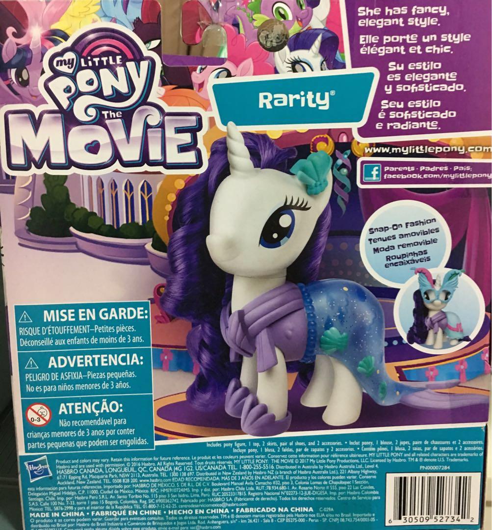 My Little Pony Movie - Rarity, Hobbies & Toys, Toys & Games on Carousell